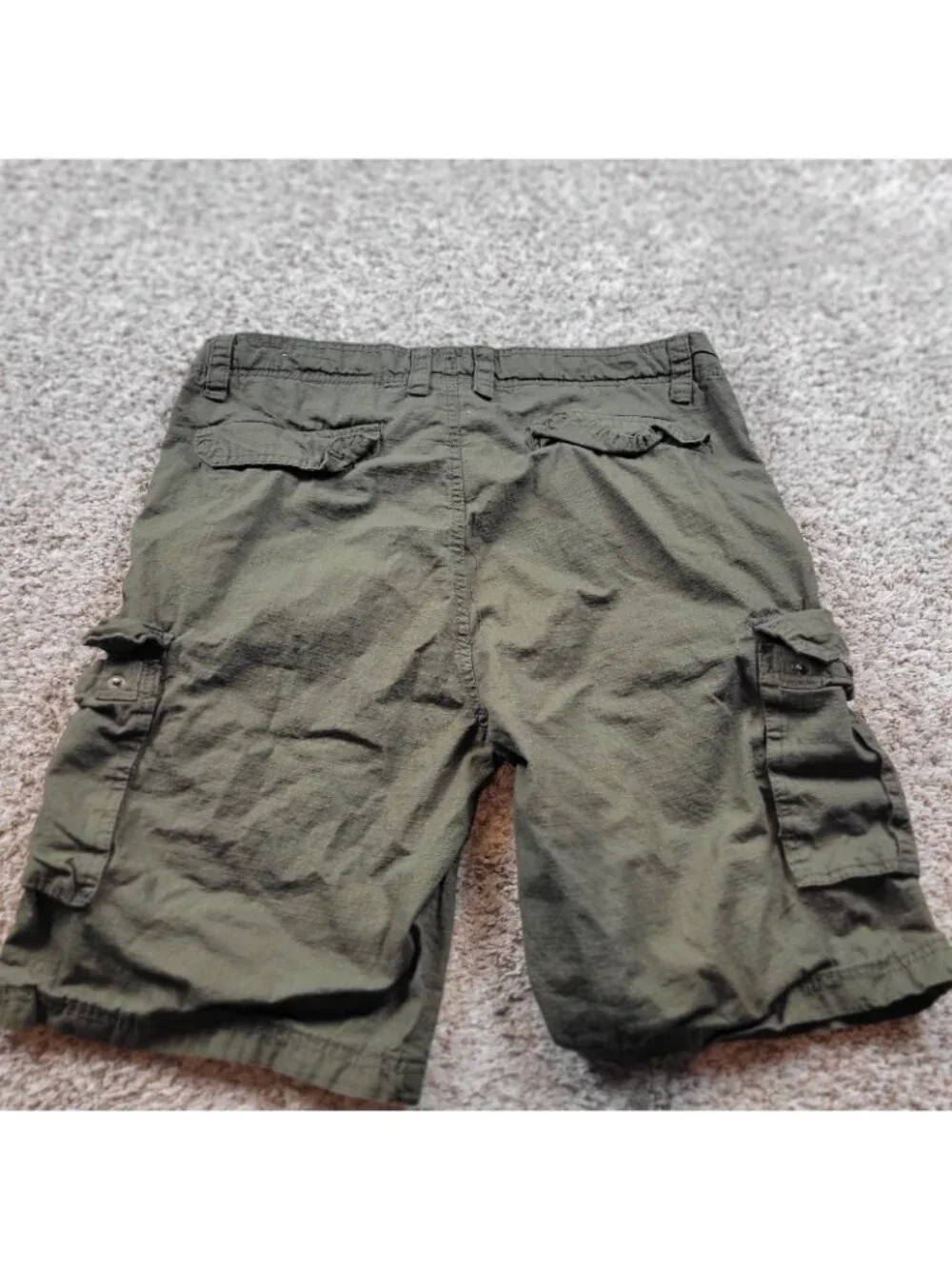 csg | Shorts | Csg Cargo Shorts Mens 36 Green Ripstop Army Utility Flaw ...
